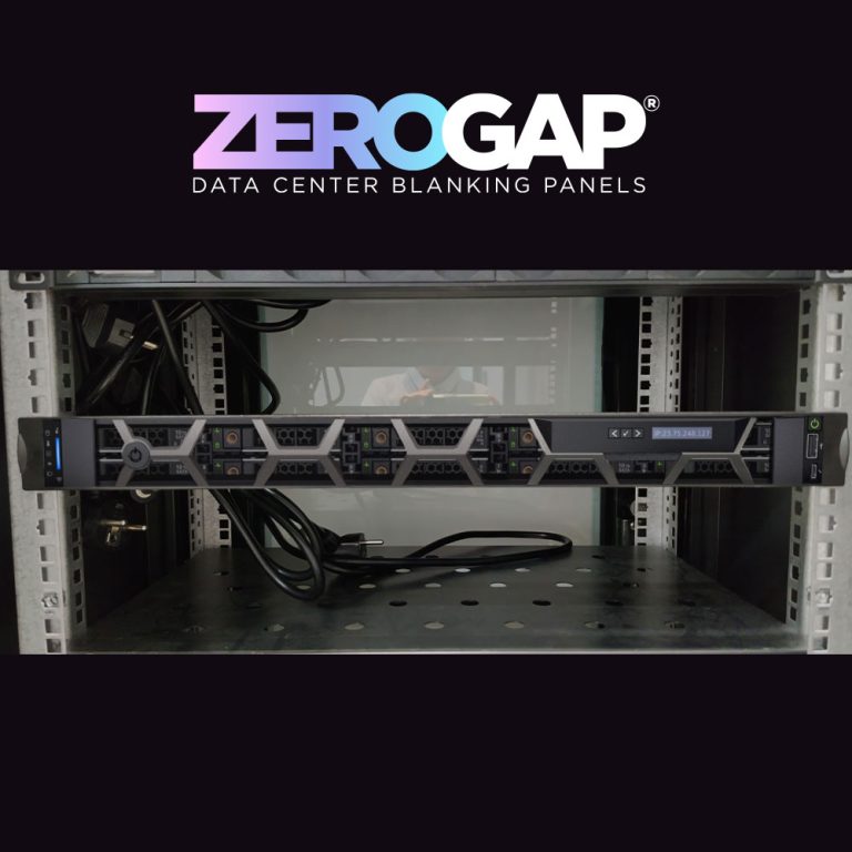 Zero Gap® - 1U Blanking Panel with Server Display Decal