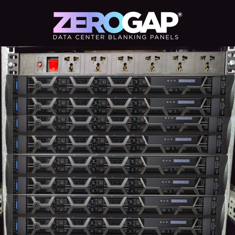 Zero Gap® - 2U Blanking Panel with Server Display Decal