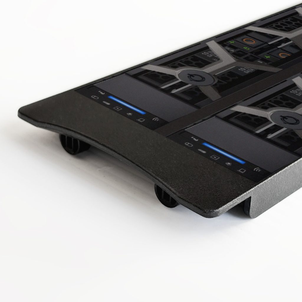 Zero Gap® - 2U Blanking Panel with Server Display Decal